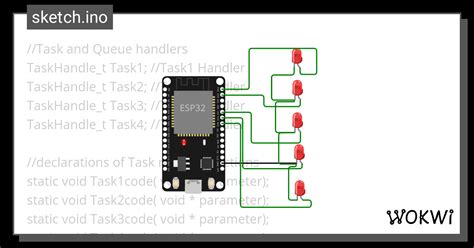 Peterson Algorithm Rtos Wokwi Esp32 Stm32 Arduino Simulator