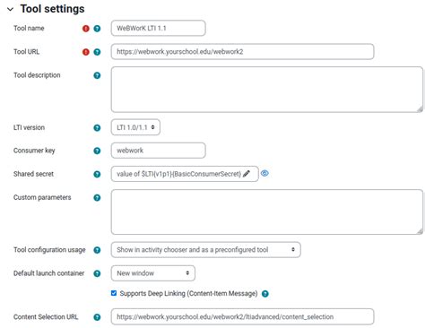 Lti Authentication For Webwork 2 18 Or Newer Webwork Wiki