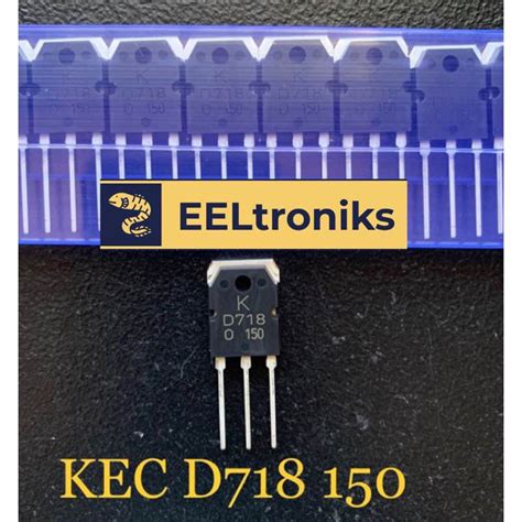 Transistor Kec D718 Npn Original 1pc Lazada Ph