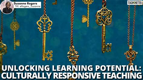 Unlocking Learning Potential Culturally Responsive Teaching Teach Better