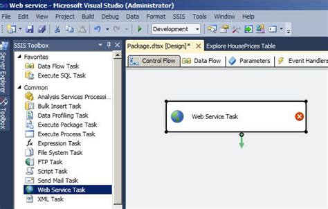 Example Using Web Services With Sql Server Integration Services