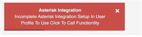 Unable To Make Call Support Asterisk Integration With Suitecrm