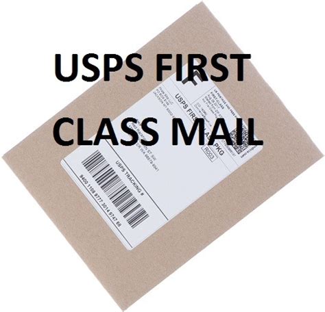 USPS First Class Mail Service With Delivery Time