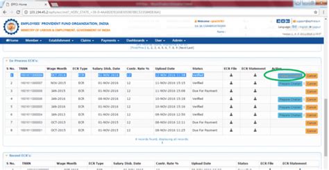 Epfo Step By Step Process To File Ecr Taxconcept