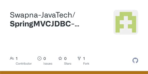 Github Swapna Javatech Springmvcjdbc Example
