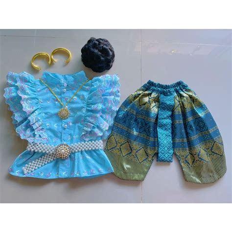 ชุดไทยเด็กผู้หญิงชุดไทยไปโรงเรียนชุดไทยน่ารักๆ Kob Thaipick