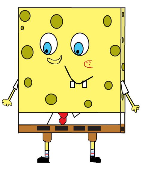 Spongebob Squarepants First Drawing By Flamingkitty420 On Deviantart
