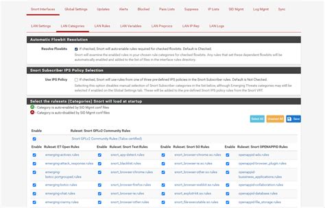snort application and site blocking problem netgate forum