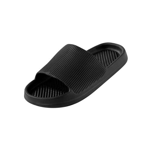 Zuwimk Mens Flip Flopsmens And Womens Shark Slides Cloud Slippers Summer Novelty Open Toe