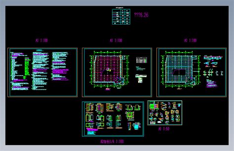 E0162 某建筑增加钢结构夹层设计施工cad图纸 Autocad 2004 模型图纸下载 懒石网