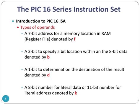 ppt pic 16f84a instructions powerpoint presentation free download id 4016880