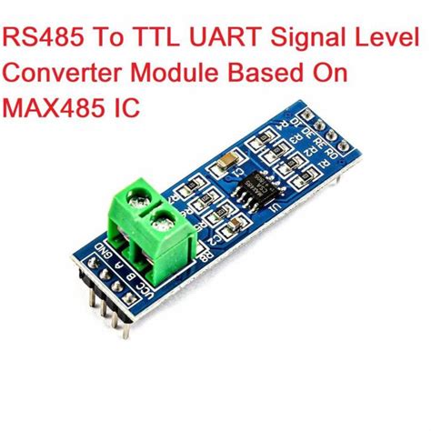 Serial Port Rs485 Rs 485 To Ttl Uart Signal Level Converter Dc 3 3v 5v Module Based On Max485 Ic