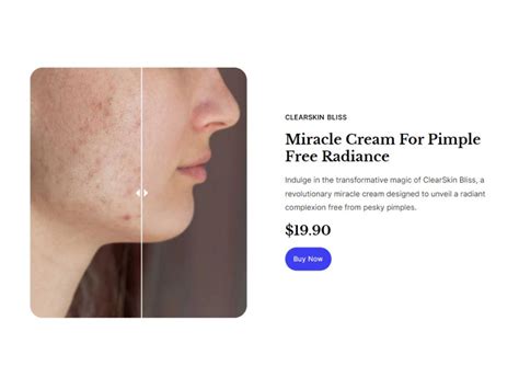 Before After Widget For A Skincare Unlimited Elements Widget
