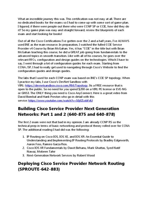 Ccie Sp Read List Pdf