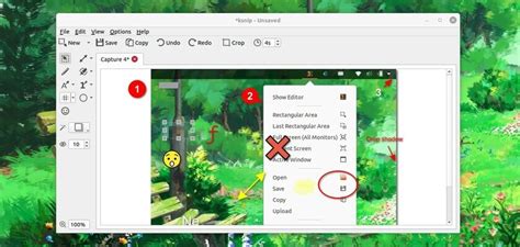 ksnip a screenshot tool with editor for linux x11 and wayland fostips