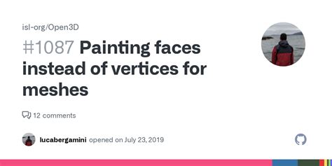 Painting Faces Instead Of Vertices For Meshes Issue 1087 Isl Org