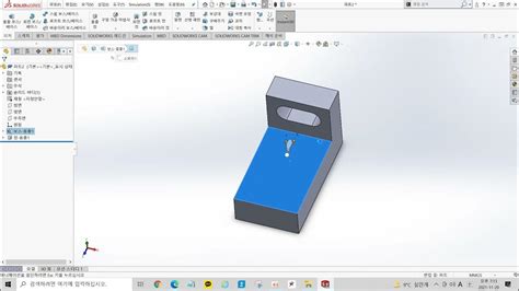 공개도면1번 1 솔리드웍스 3d프린터운용기능사 Youtube