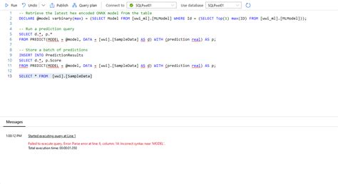Getting Error Synapse Predict · Issue 11 · Solliancenetazure