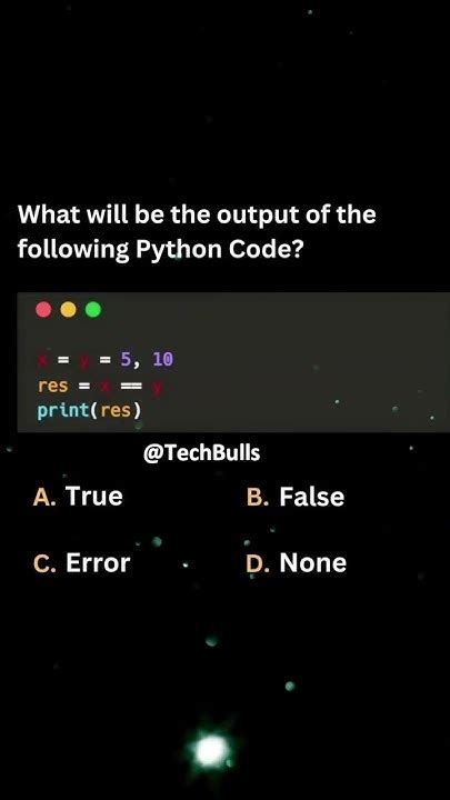 Can You Crack The Code Test Your Python Skills 🚀💡 Python Programming