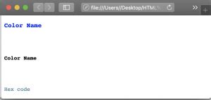 HTML Font Color Text Color Codes Tag Css Style EyeHunts