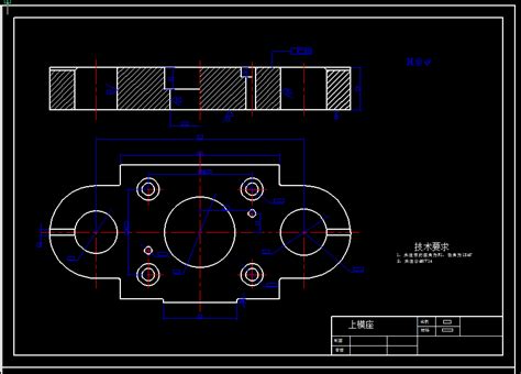 冲孔切边冲压成型工艺及模具设计【全套15张cad图】 Autocad 2007 模型图纸下载 懒石网
