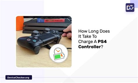 How Long Does It Take To Charge A PS4 Controller