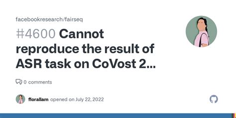 Cannot Reproduce The Result Of Asr Task On Covost 2 Dataset Indonesian