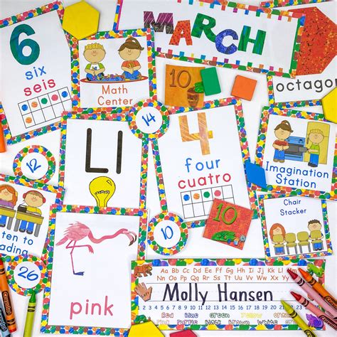 Eric Carle Inspired Classroom Decor Bundle Teaching In Blue Jeans