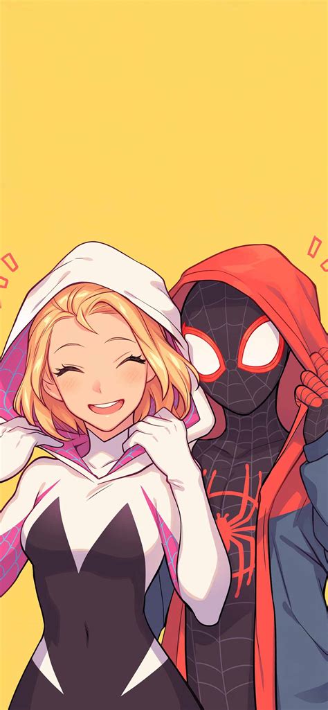 Miles Morales And Gwen Stacy Fun Wallpapers Marvel Wallpapers