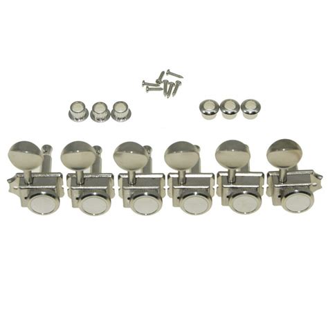 Buy 6 Inline Guitar Locking Tuners String Tuning Pegs Keys Machines Heads Set For Stratocaster