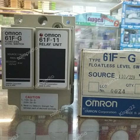 Floatless Level Switch Omron Water Level Control Omron 61f G Lazada