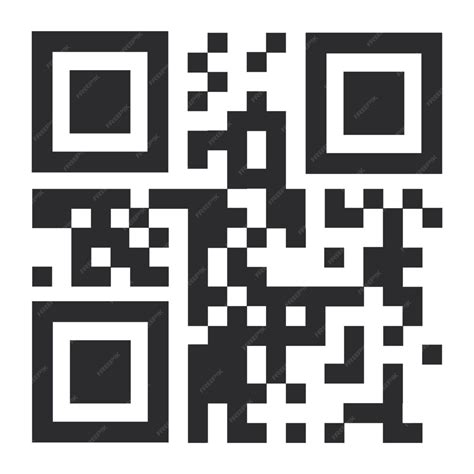Premium Vector Barcode Scanner Label Sticker Qr Code Scanning With