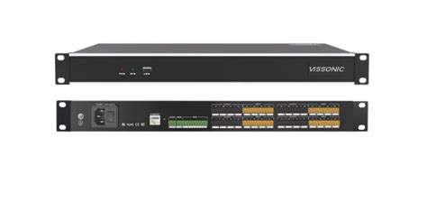 Digital DSP Audio Matrix With RS 232 Bidirectional Serial Control Interface Audio Matrix And