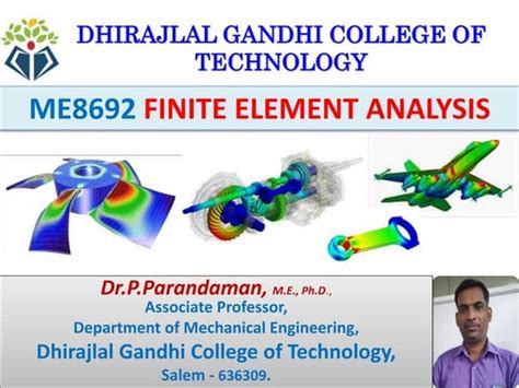 Introduction To Finite Element Analysis Pptx
