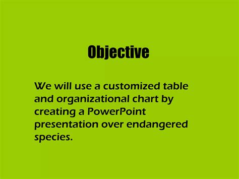 Tables Ppt