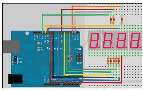 How To Make Traffic Lights Using 7 Segment Display An