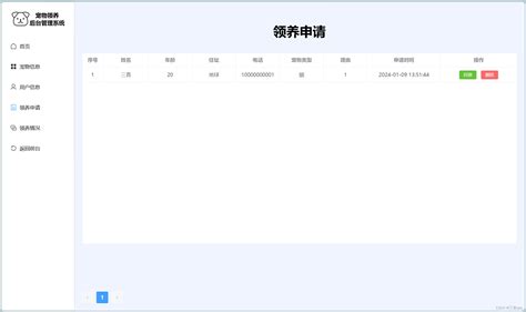 【web课程设计】一个简单的基于springbootvue3开发的宠物领养系统（含源代码）用vue3做一个宠物网页 Csdn博客