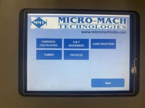Digital Micro Vickers Hardness Testing Machine Model Name Number Mmv Sa 0 1 Hv At ₹ 700000