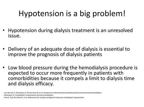Intradialytic Hypotension [투석 중 저혈압] Ppt