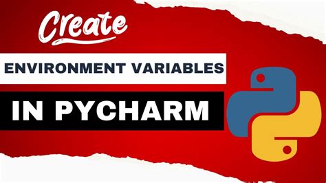 How To Create Environment Variables In Pycharm Youtube