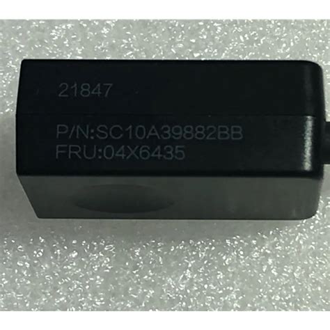 New Original Lenovo Thinkpad Ethernet Line Mini Rj45 04x6435 1000m X1