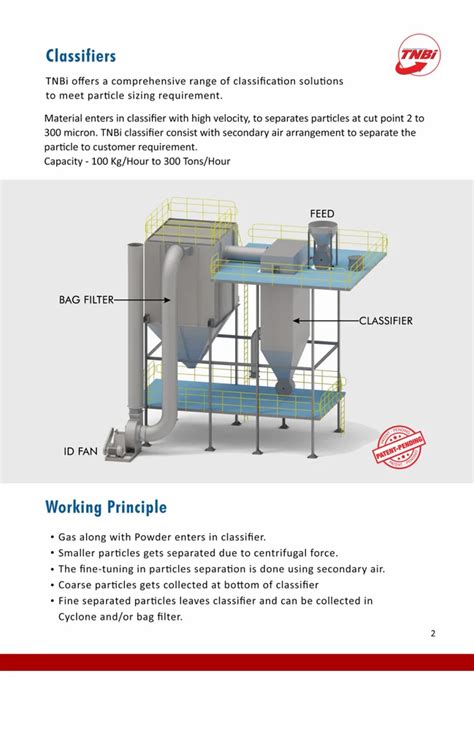 Classifier System At Best Price In Pune By Tnbi Industries Private Limited Id 26453878233