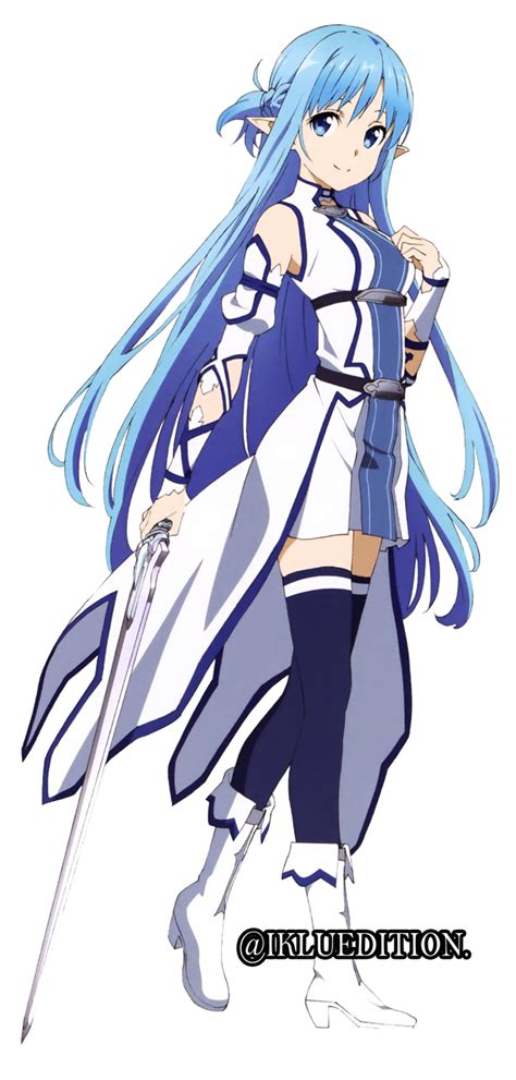 Asuna Yuuki Alo Render By Ikan Kirigaya On Deviantart