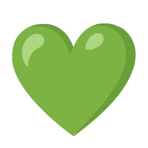 Green Heart Png Free Png Images