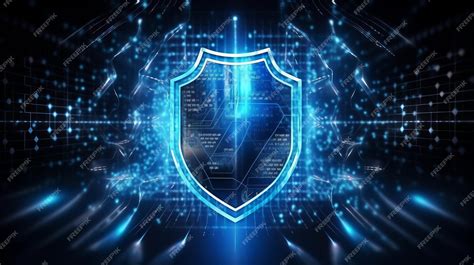 Premium Photo Network Security Technology Background Internet