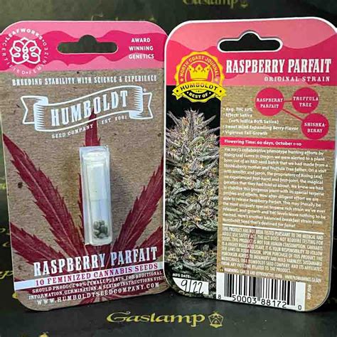 Humboldt Seed Company Raspberry Parfait 10 Feminized Seeds