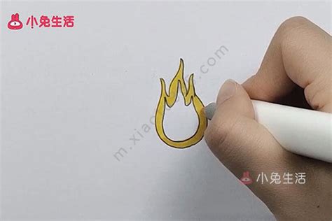 火焰简笔画