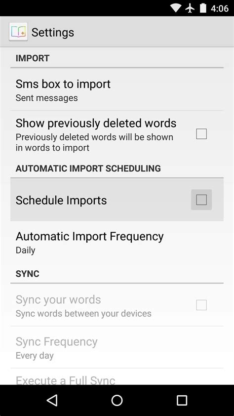 Personalize Your Androids Dictionary With Words From Your Emails Texts And Social Media