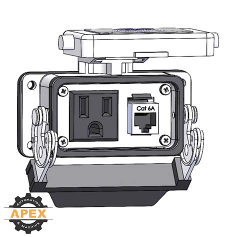 MENCOM DP RJ S PANEL INTERFACE CONNECTOR APEX Automation Machine