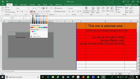 How To Add A White Background 1 Border In Excel At Merrill Lavallee Blog